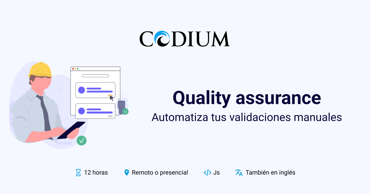 Quality Assurance - Automatiza las validaciones de cualquier web ...
